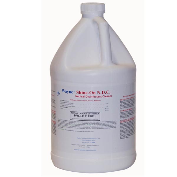 SHINE-ON NEUTRAL DISINFECTANT CLEANER – The Janitors Supply Co., Inc.