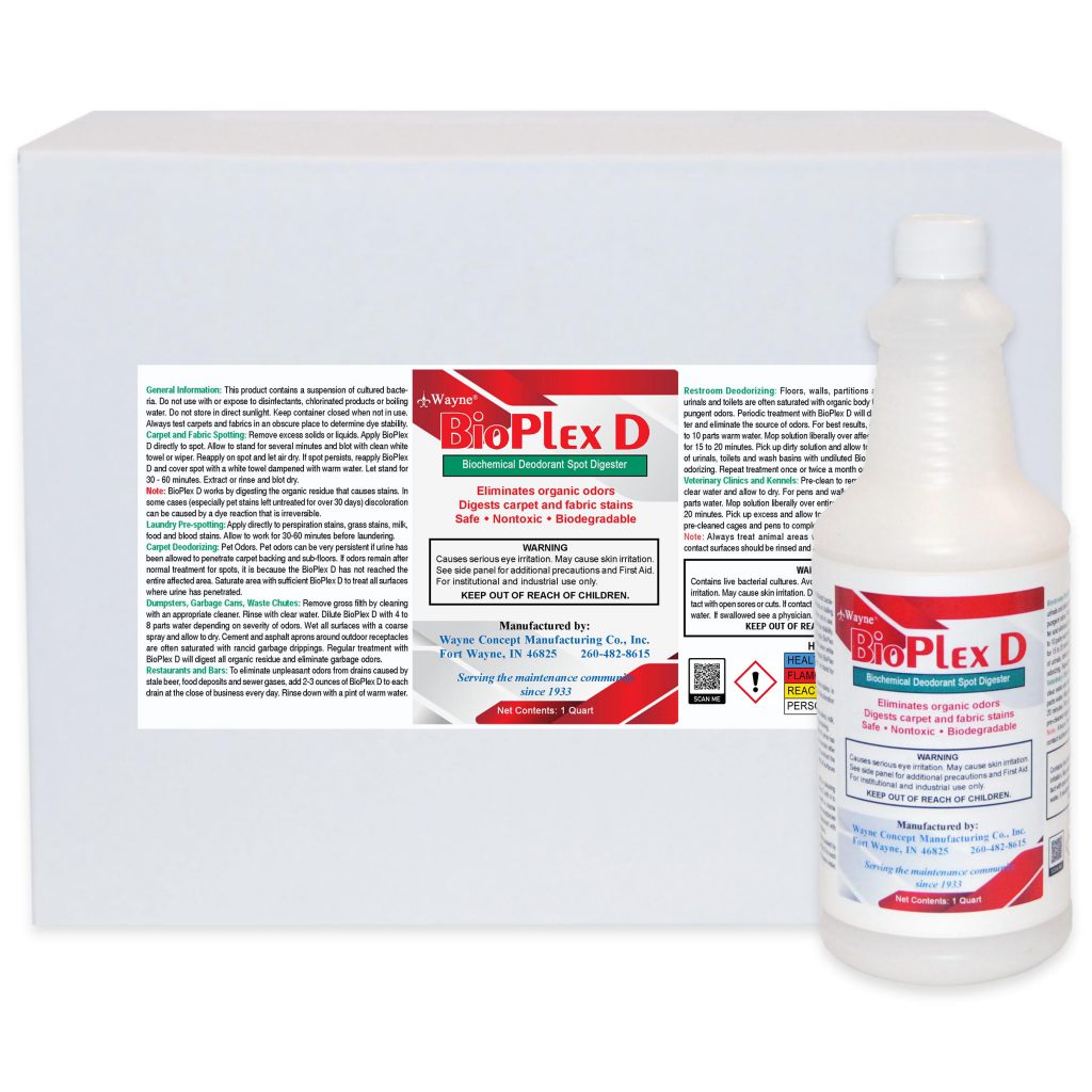 BIOPLEX-D BIOCHEMICAL DEO. SPOT DIGESTER – The Janitors Supply Co., Inc.