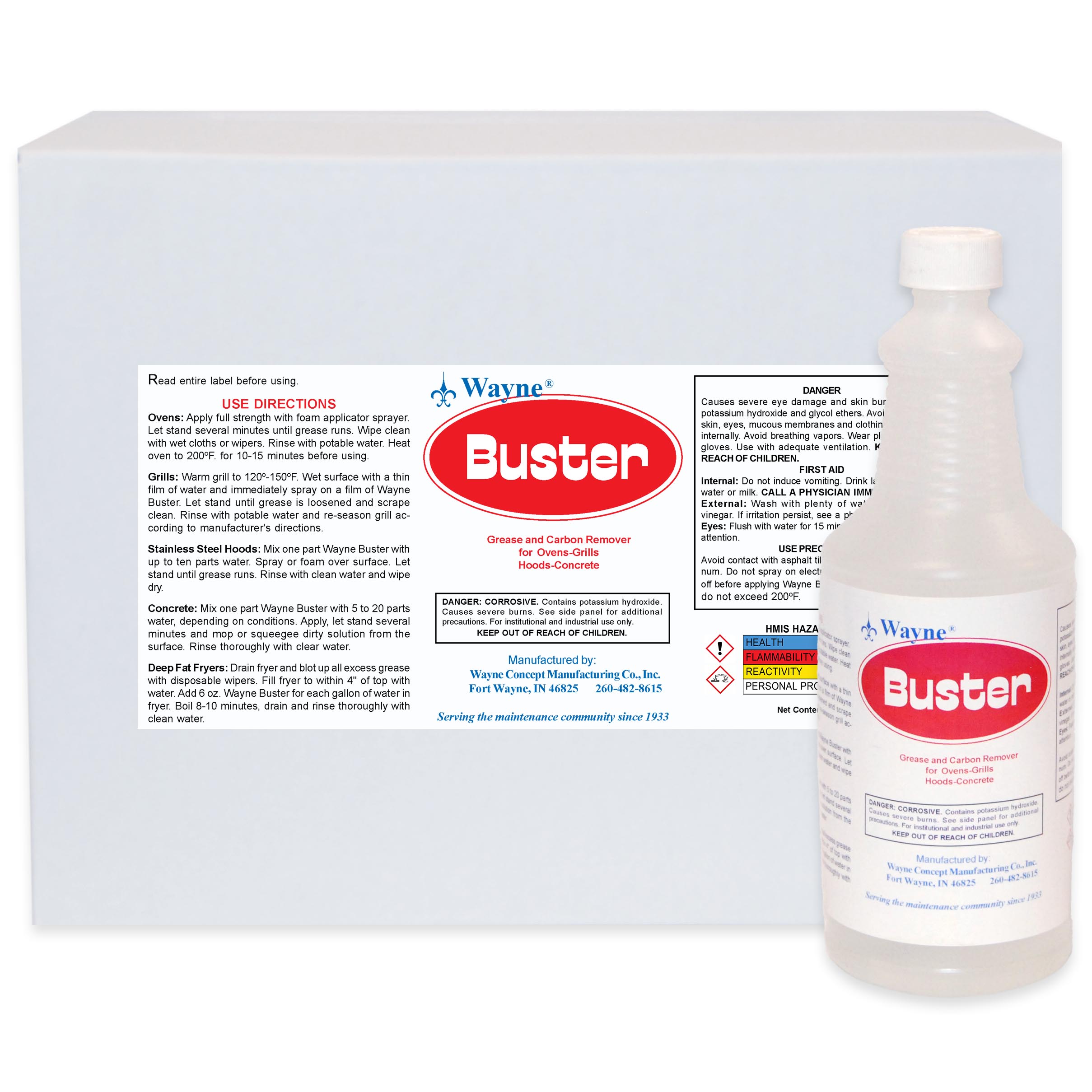 BUSTER OVEN & GRILL CLEANER – The Janitors Supply Co., Inc.