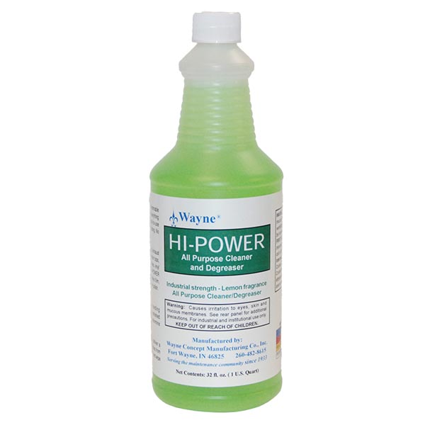 HI-POWER ALL PURPOSE CLEANER – The Janitors Supply Co., Inc.