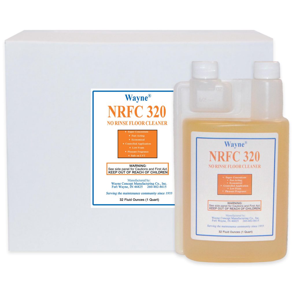 NRFC 320 NO-RINSE FLOOR CLEANER – The Janitors Supply Co., Inc.