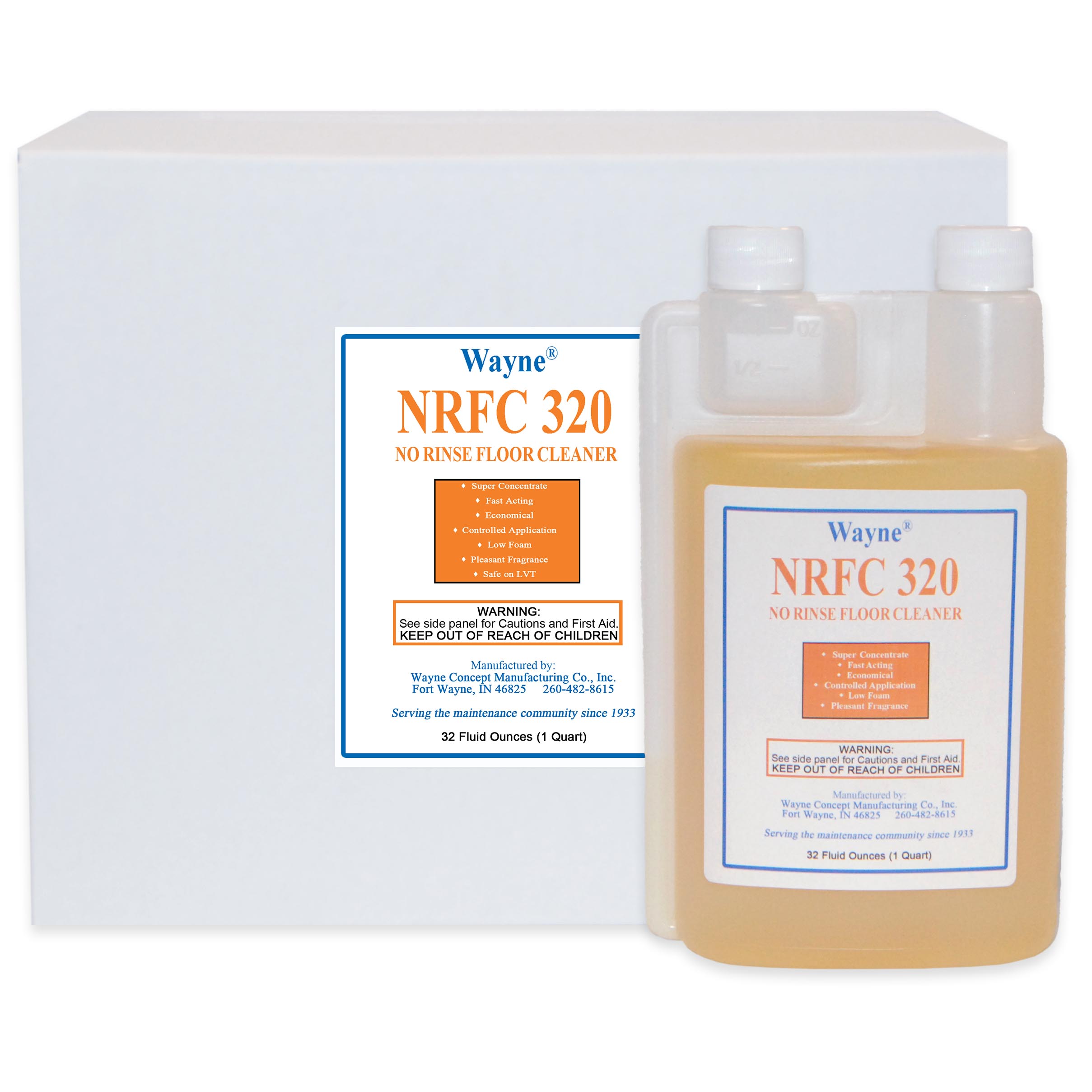 NRFC 320 NO-RINSE FLOOR CLEANER – The Janitors Supply Co., Inc.