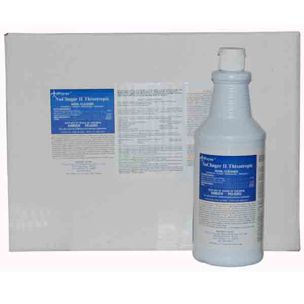 NU-CLINGER II THIXOTROPIC BOWL CLEANER – The Janitors Supply Co., Inc.