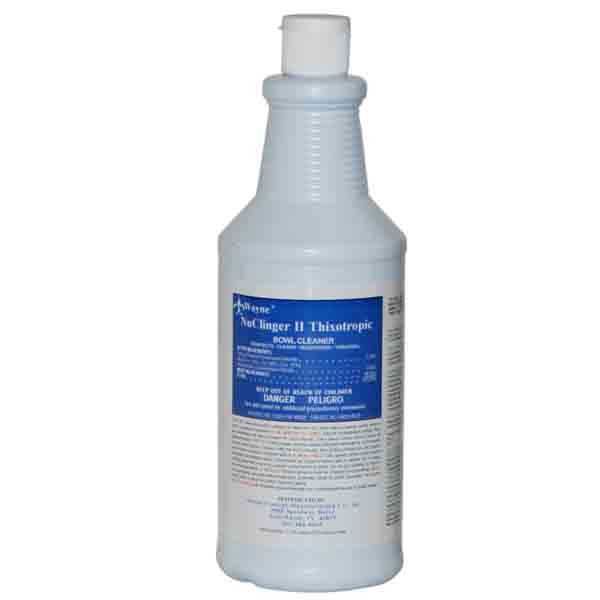 NU-CLINGER II THIXOTROPIC BOWL CLEANER – The Janitors Supply Co., Inc.